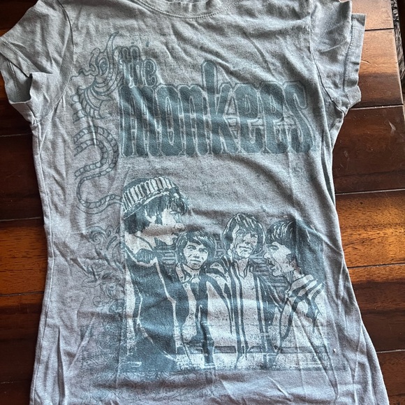 Tops | Blue Vintage Style The Monkees Graphic Tshirt | Poshmark